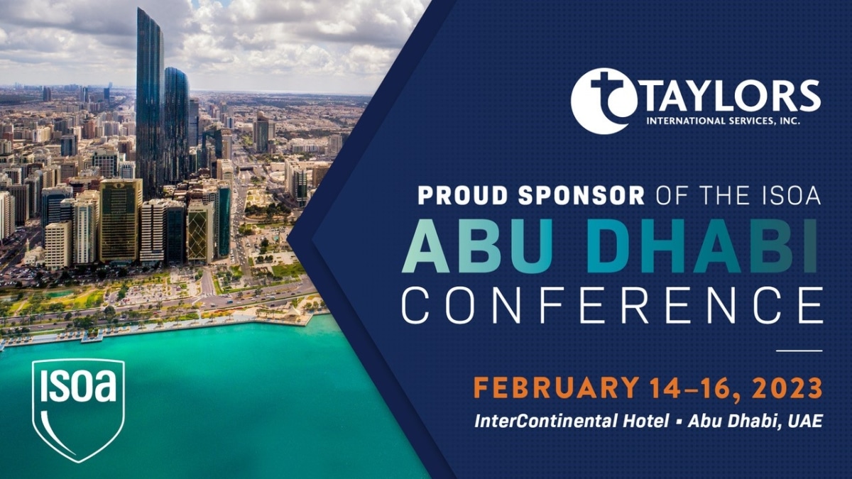 ISOA Abu Dhabi Conference 2023 | Middle East and Africa Evolution in a ...